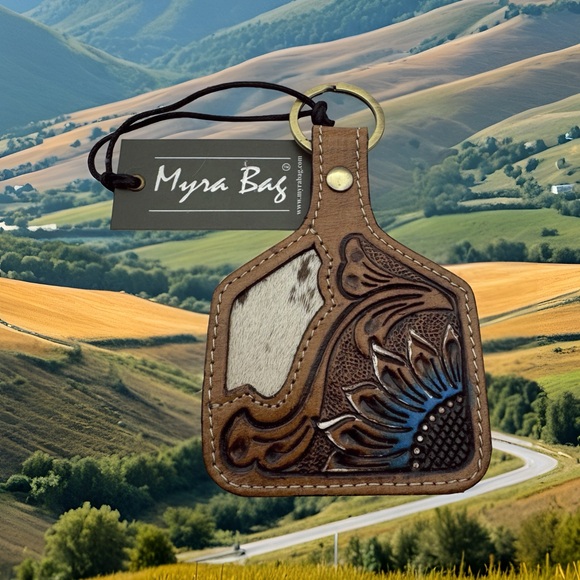 Myra Bag | Accessories | Myra Bag In The Morning Hairon Hand Tooled ...